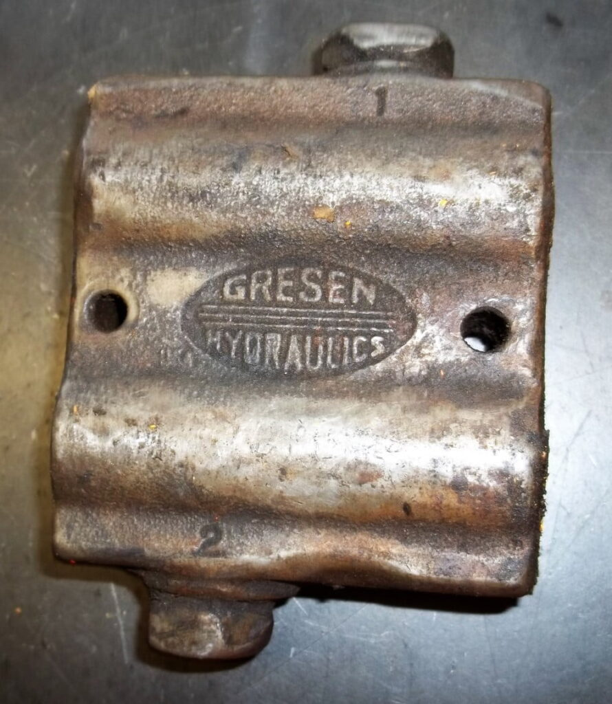 Gresen Cross Over Relief Valve - J K Equipment LLC